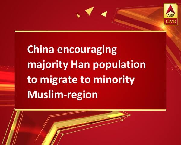 China encouraging majority Han population to migrate to minority Muslim ...