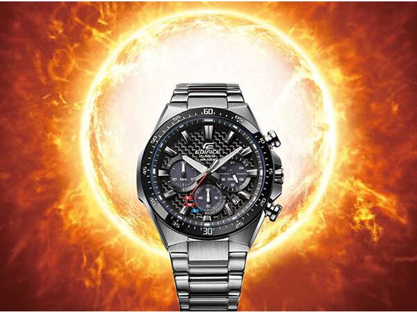 Casio to release EDIFICE Solar Chronograph featuring carbon fiber dial