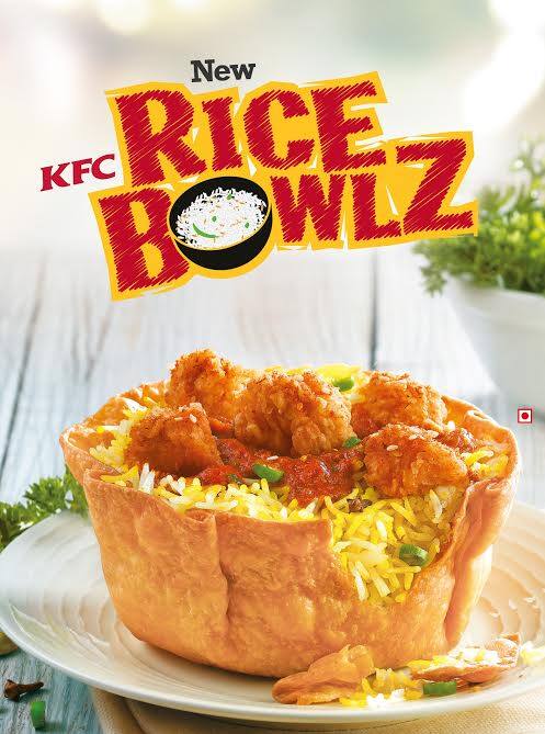 WOW: KFC tests Edible Rice Bowlz