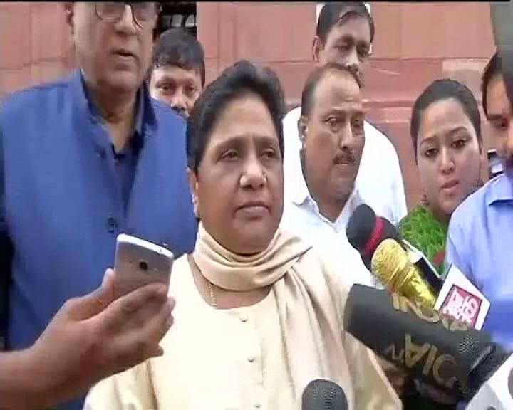 Angry At Not Being Allowed To Speak Bsp Chief Mayawati Resigns From