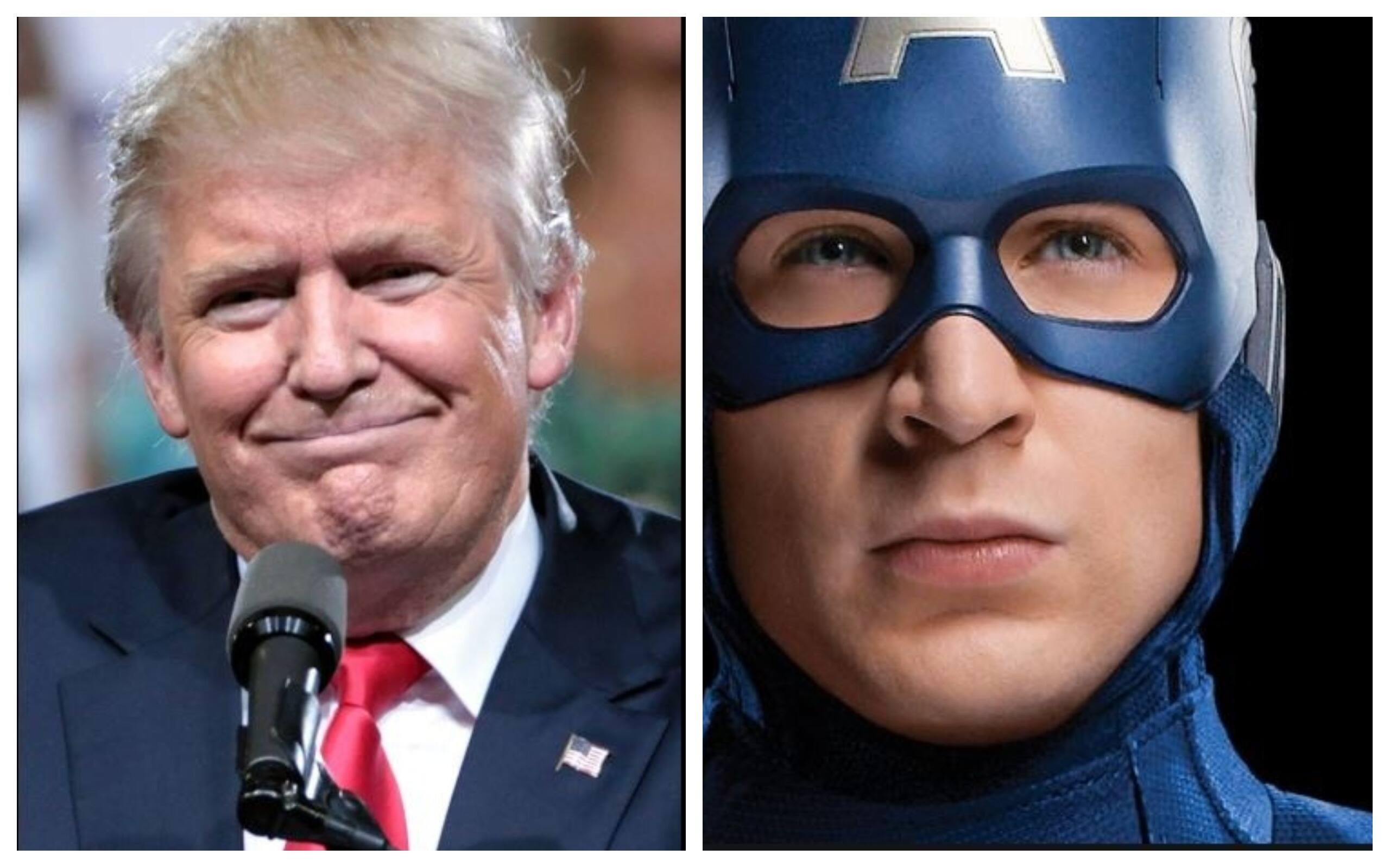 Trump makes spelling mistake again, this time Captain America responds