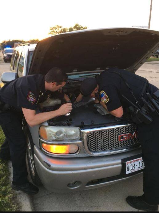 IN PICTURES: Woman shocked to find 4-foot-long python coiled inside car ...