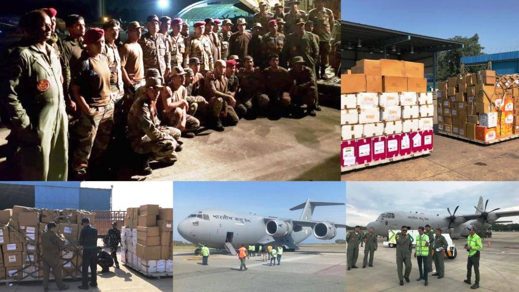 PICS: Indian Armed Forces Helps Earthquake-Tsunami Hit Indonesia ...