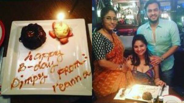 CHECK OUT: NEW MOM Dimpy Ganguly celebrates BIRTHDAY with hubby & mother!