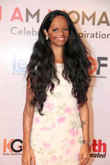 IN PICS: Acid attack survivor Laxmi Agarwal SHINES at the 'I Am Woman ...