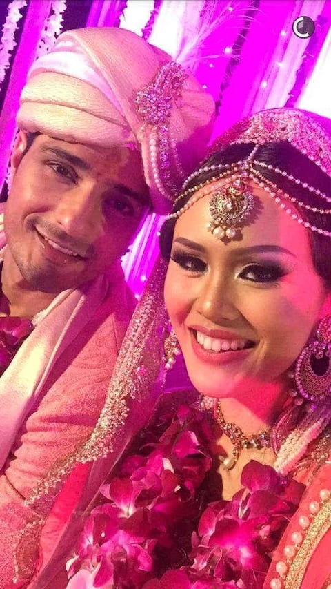 'Kumkum Bhagya' actor Vin Rana's 'kiss of love' with wife Nita Sofiani!