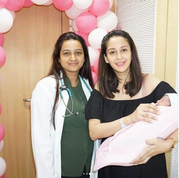SEE PICS: TV actress Chahatt Khanna shares FIRST PIC of NEWBORN BABY ...