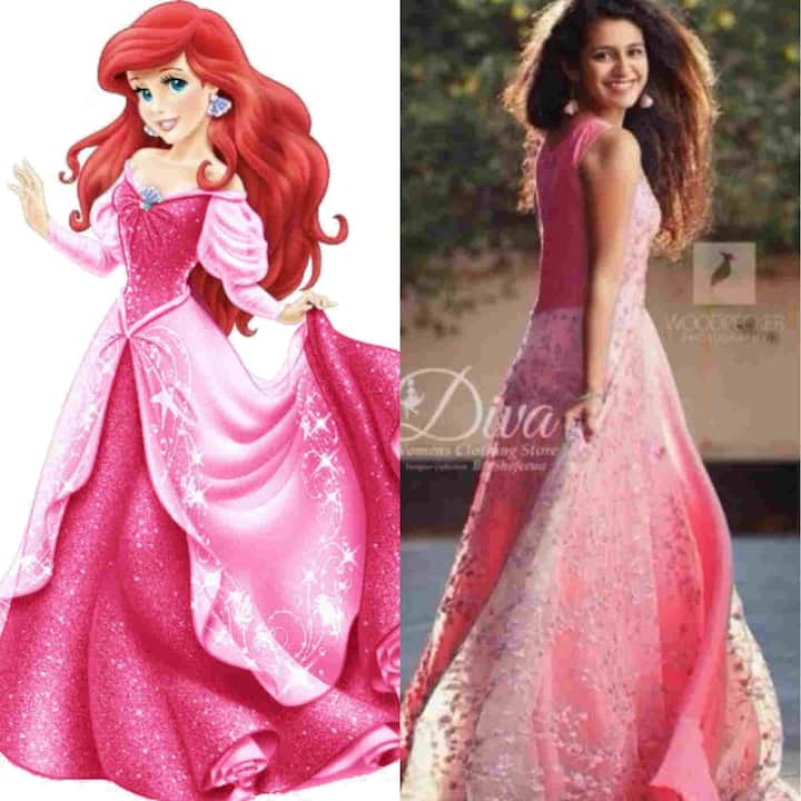 IN PICS: 'Wink girl' Priya Prakash Varrier looks like a Disney Princess ...