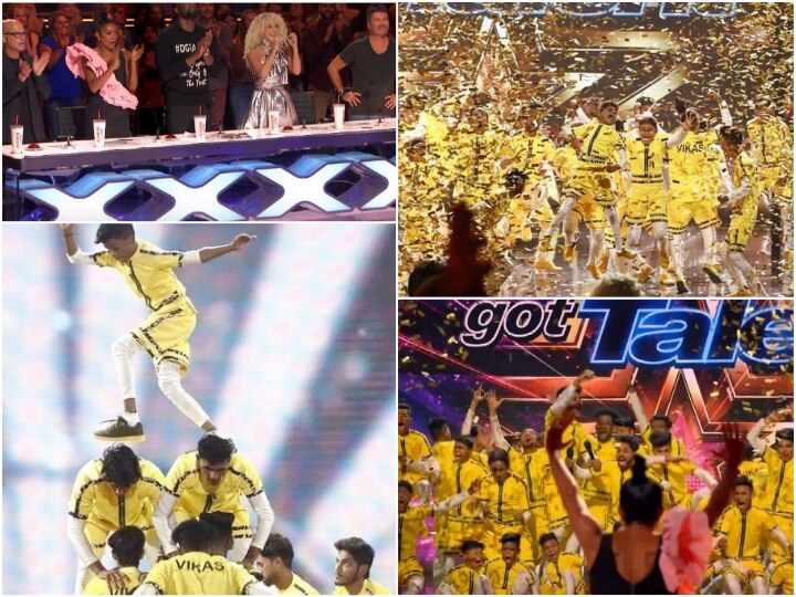 Americans Got Talent 2019 Mumbai Dance Group V Unbeatable Gets Golden