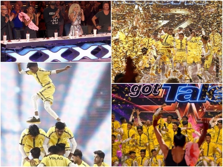 Americans Got Talent 2019 Mumbai Dance Group V Unbeatable Gets Golden