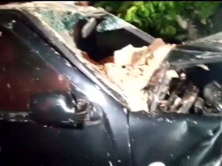 Kolkata Bjp Mp Roopa Gangulys Son Detained After He Rammed His Car
