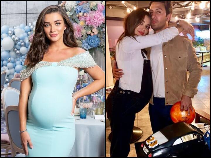 Pregnant Amy Jackson Shares PIC With Fiancé George Panayiotou, Flaunts ...