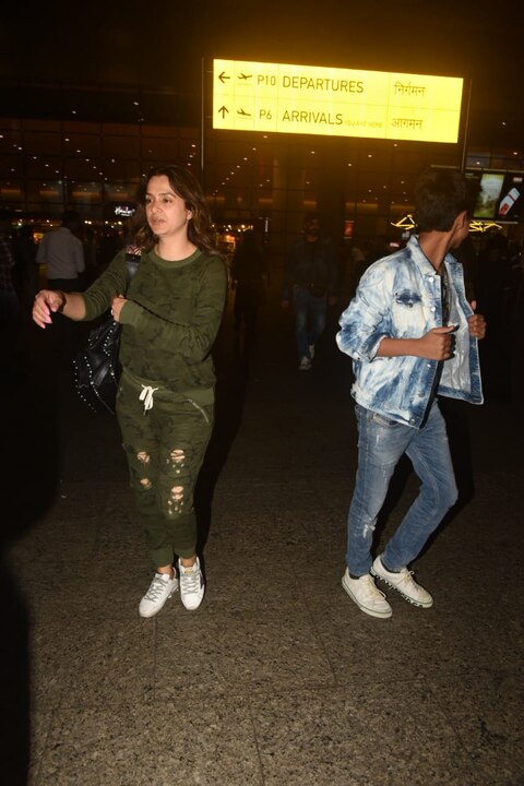 PICS: Bobby Deol Spotted At Airport With Younger Son Dharam Deol And ... PICS: Bobby Deol Spotted At Airport With Younger Son Dharam Deol And ...