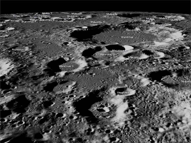 Hi Res Moon Landing Sites