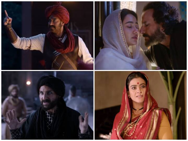 'Tanhaji: The Unsung Warrior' Trailer: Ajay Devgn, Saif Ali Khan, Kajol ...