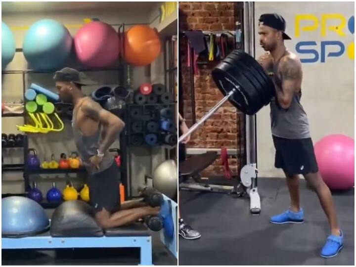 WATCH: Hardik Pandya Shares Motivational Workout Video, Targets Comeback During NZ Tour