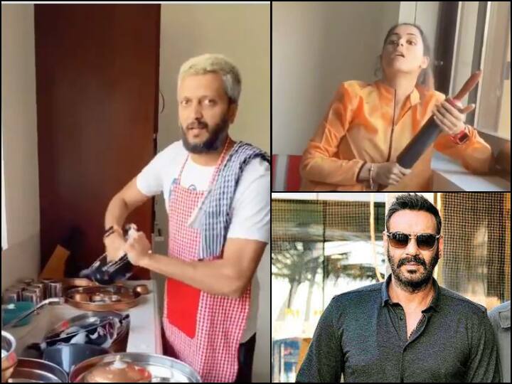 Ajay Devgn Birthday: Riteish Deshmukh, Genelia D\'Souza Make Goofy ...