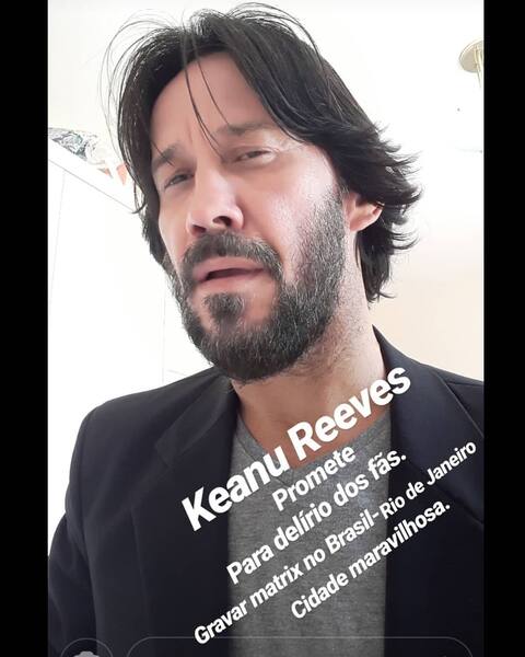 'Matrix 4' Actor Keanu Reeves' Lookalike Marcos Jeeves Breaks The ...