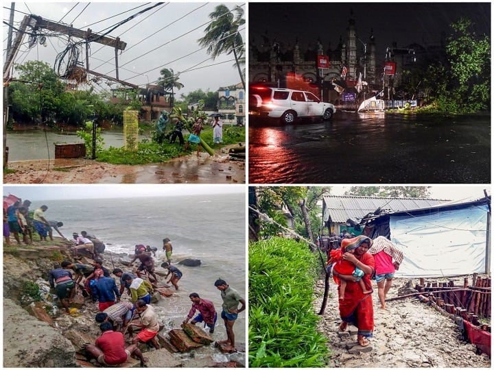 Cyclone Amphan Pictures: Landfall In India; Storms Wreaks Havoc In West ...