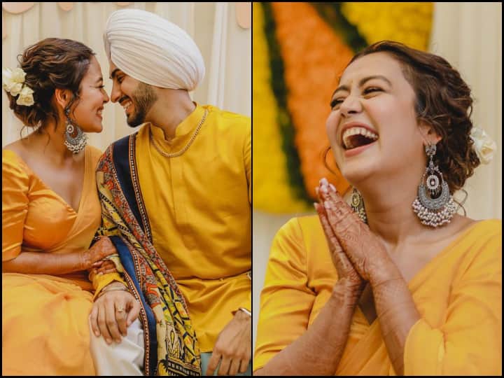 FIRST PICS: Neha Kakkar Twins With Beau Rohanpreet Singh During Their ...