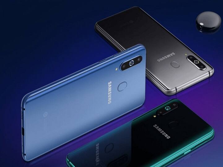 Samsung Galaxy A9 Pro (2019) with punch-hole display, 3-lens camera ...