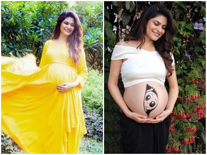 Neha Kaul baby bump hot and bold photo shoot getting viral over social ...