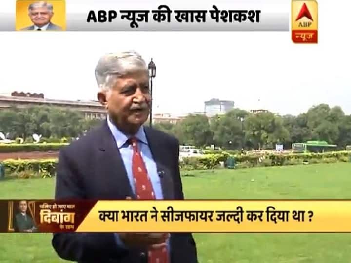 20 Years of Kargil war Ved Prakash Malik telling the story of war | 20 ...