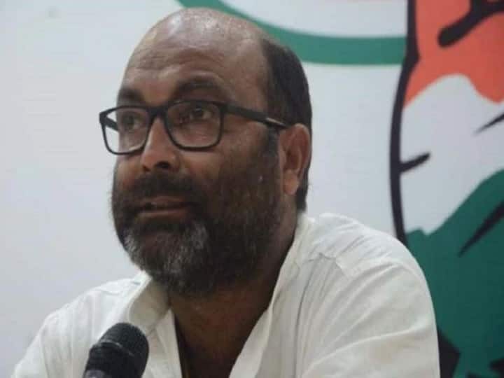 UP- Ajay Kumar Lallu takes over as UP Congress President, workers give ...