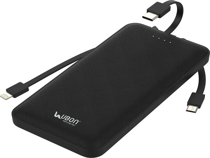 UBON Launches India first 3 in 1 in built wires support PB X12 Power ...