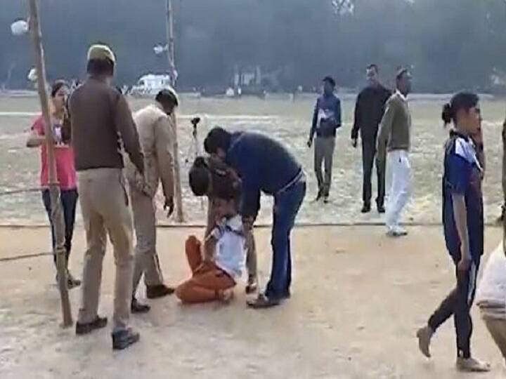 Bareilly- Accident in a race organized for UP police, a girl dead due ...