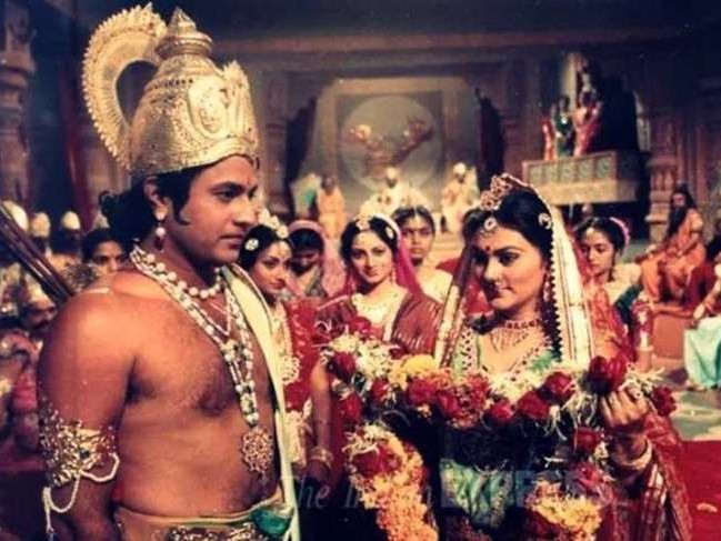 Famous TV Serial Ramayana, Which Started In A Few Hours On Public ...