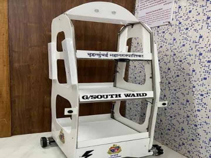 BMC robot trolley will take medicines and food to corona patients in ...