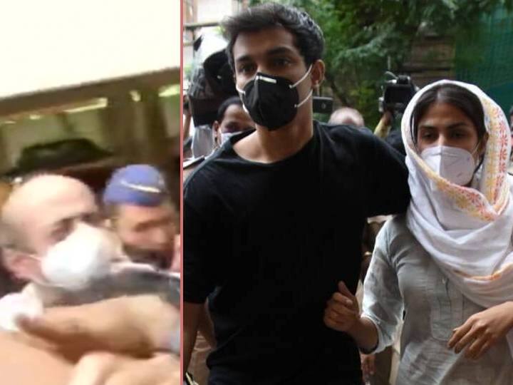 SSR Case Indrajit chakraborty showik chakraborty present for cbi ...