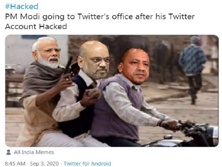 Prime Minister Narendra Modi personal Twitter account hacked memers ...