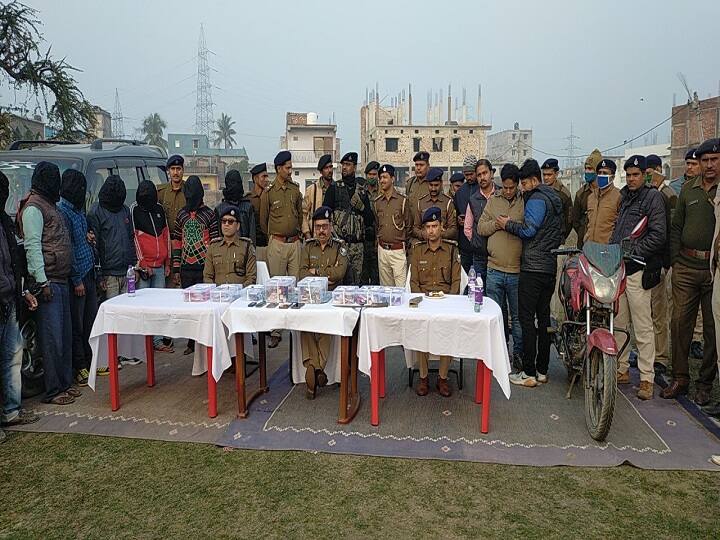 Supaul police in action, 7 dacoits arrested in dacoity case ann | एक्शन ...
