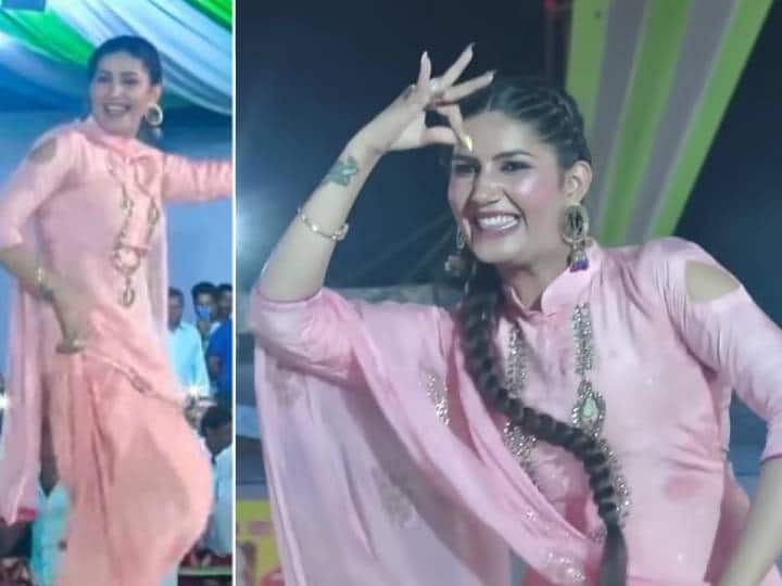 Sapna Choudhary\'s oldest dance video viral, Haryanvi dancer\'s look ...