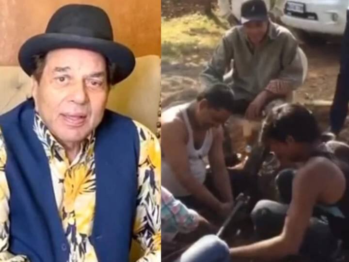 Dharmendra farm video viral on social media actor give advice to fans ...