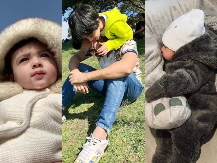 In the case of cuteness atif aslam son ahad beats saif kareena son ...