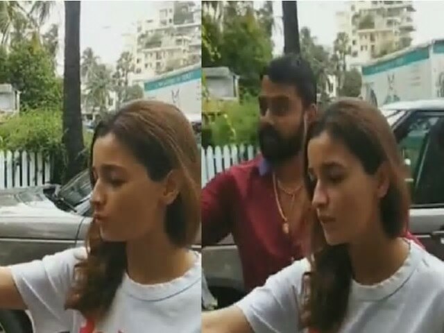 Alia Bhatts Video Of Scolding Her Bodyguard Goes Viral Actress Faces
