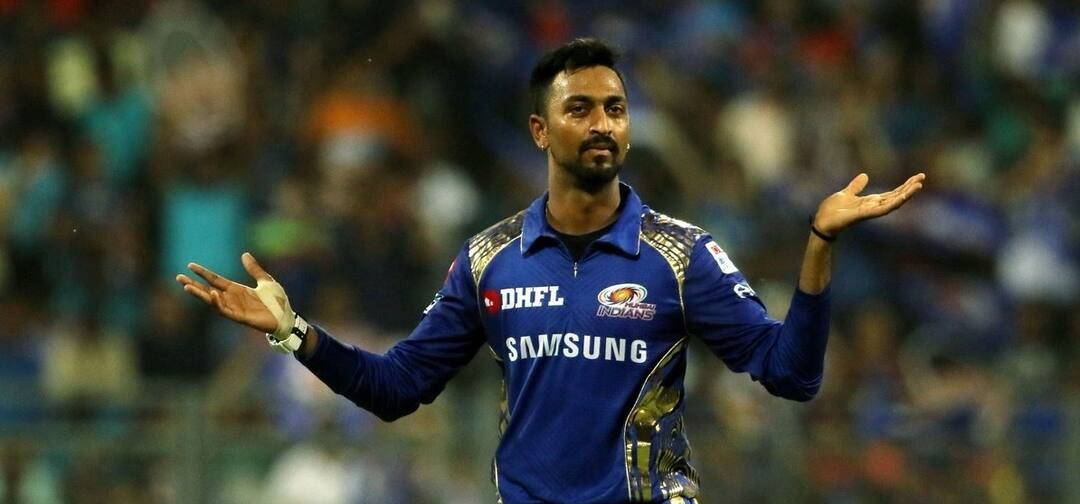 Facial expression of Krunal Pandya turns into meme on social media ...