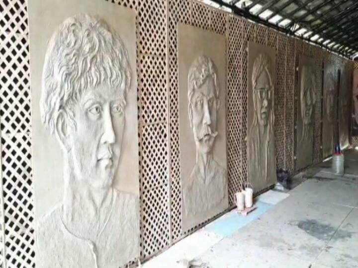 Sharad Ananda 2020: Saltlake AK Block Puja Preparation | শারদ আনন্দ ...