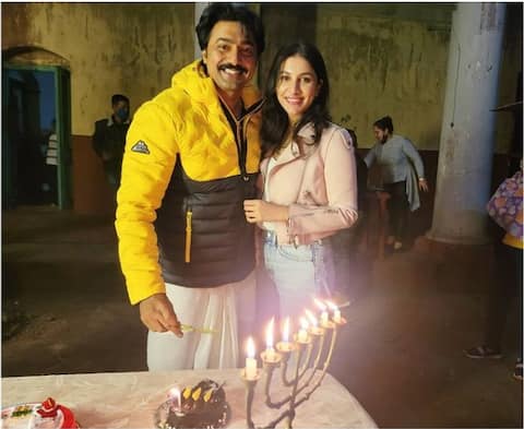 Actor Dev Girlfriend Rukmini Celebrates Devs Birthday Celebration ...