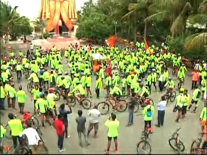 वारीतील अनोखे सायकल रिंगण|Pandharpur cycle wari Cycle Ringan