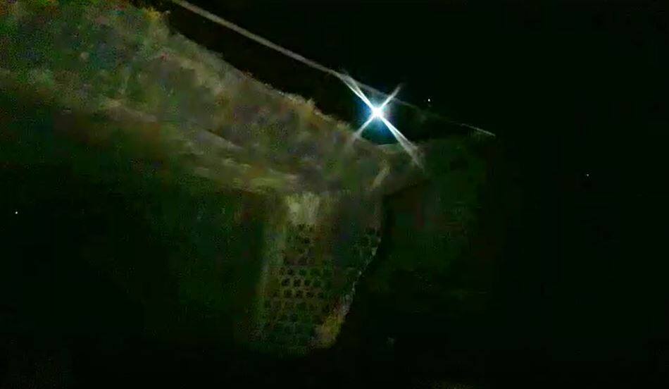 bridge on dham river between Pargaon-Karanja road break down in Wardha ...