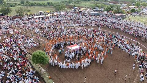 Wari Ashadhichi - Mauli Dyaneshwar Maharaj Palkhi Gol Ringan | पंढरीची ...