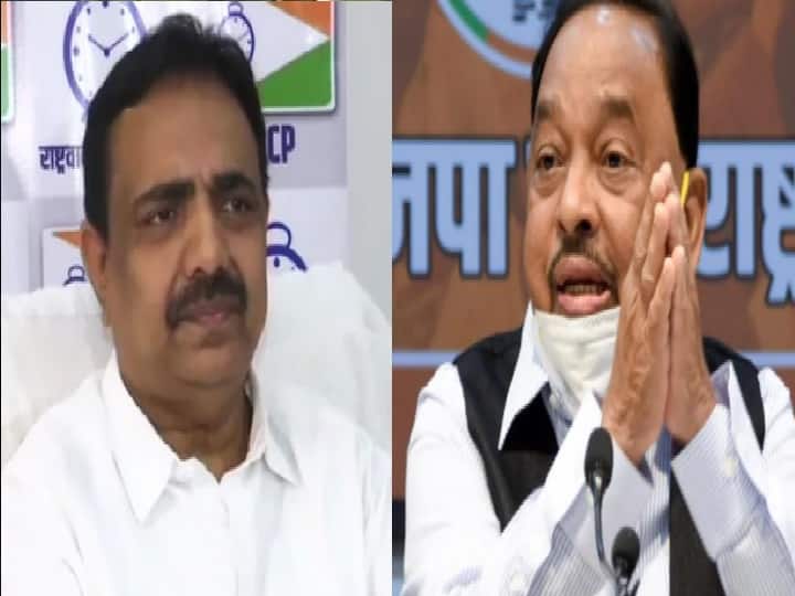 Jayant patil reply to narayan Rane allegations | दुसऱ्यांच्या पक्षात ...