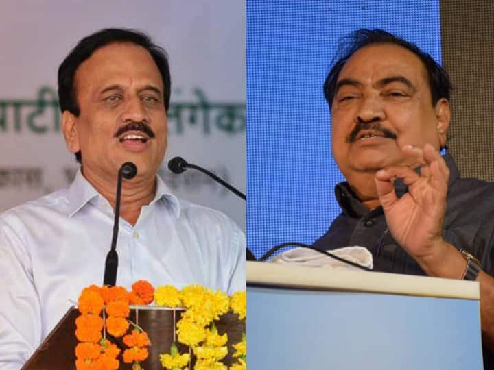 NCP Prafulla Lodha serious allegations against Eknath Khadse, Girish Mahajan, Rameshwar Naik ...